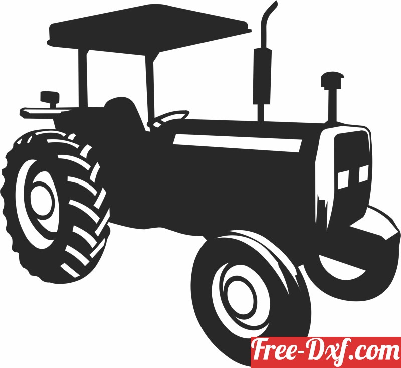Download Vintage Tractor Retro cliparts 0JRg8 High quality free D