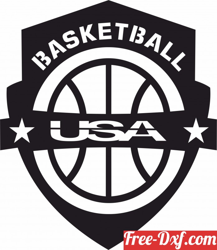 Download USA Basketball American NBA 0TuF9 High quality free Dxf