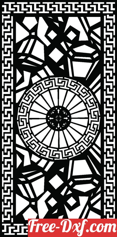 Download decorative panels for doors wall screen pattern cdr 1ftj