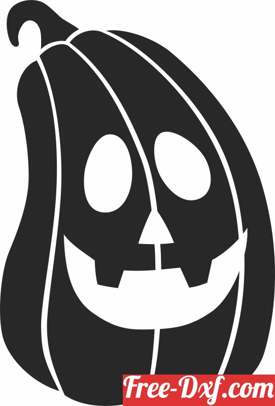 Download Halloween pumpkin 2TZGg High quality free Dxf files, Svg