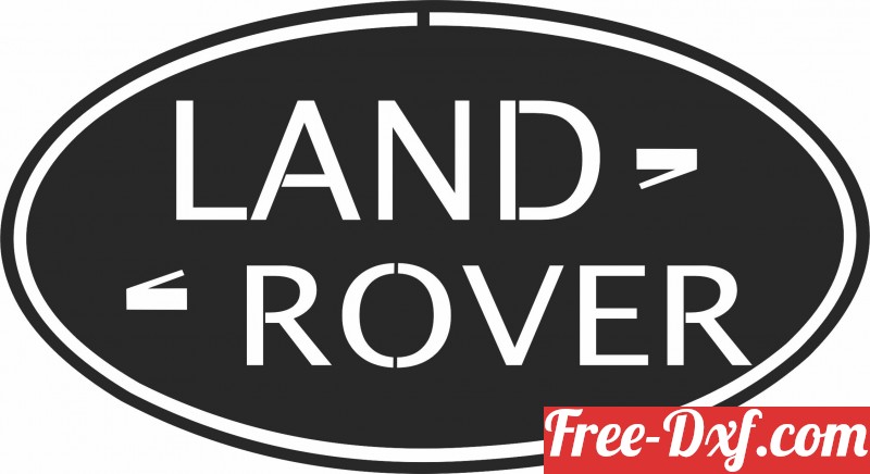 Download Land Rover logo 2mS5n High quality free Dxf files, Svg,