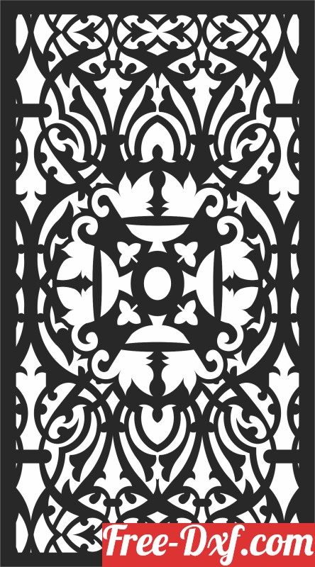 Download door panel wall screen 390iy High quality free Dxf files