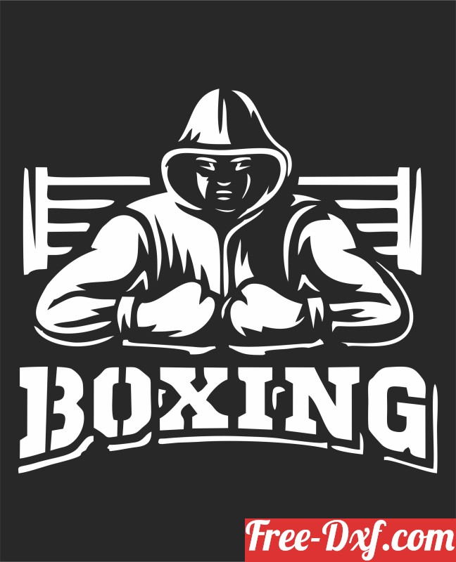 Download boxing wall art 4DTvH High quality free Dxf files, Svg,