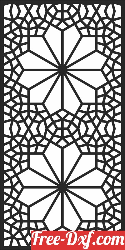 Download Decorative door screen pattern 57SYJ High quality free D