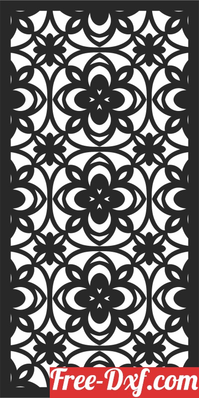 Download decorative pattern Wall 5gcsE High quality free Dxf fil