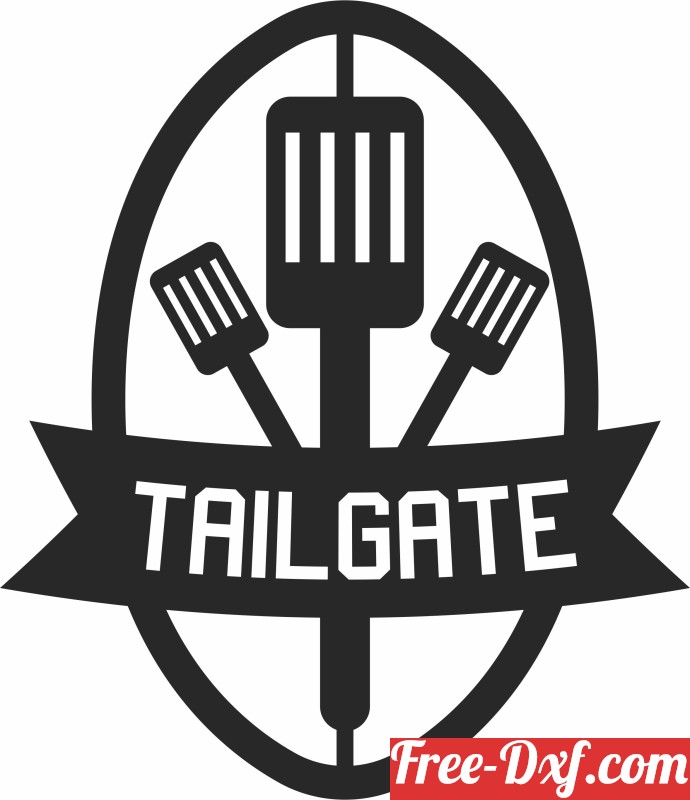 Download tailgate sign 6gZ1F High quality free Dxf files, Svg, Cd