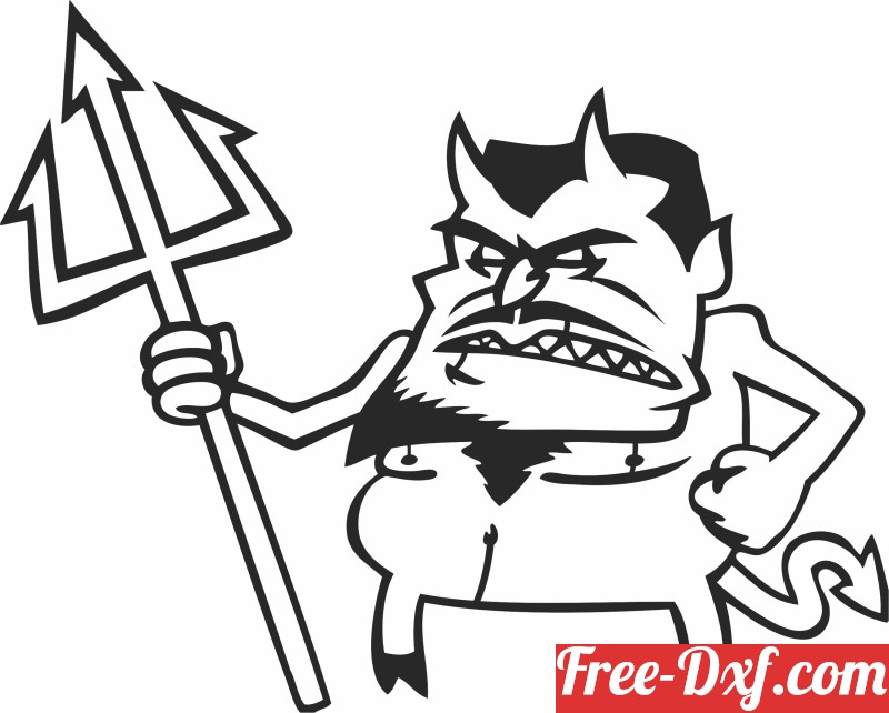 Download Devil clipart 6kxLk High quality free Dxf files, Svg, Cd