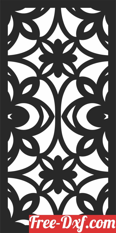 Download door pattern wall screen 6pRDp High quality free Dxf fil