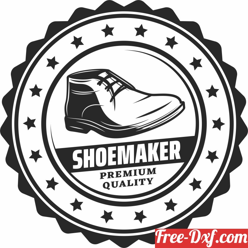 Download shoe making logo sign 70Aau High quality free Dxf files,