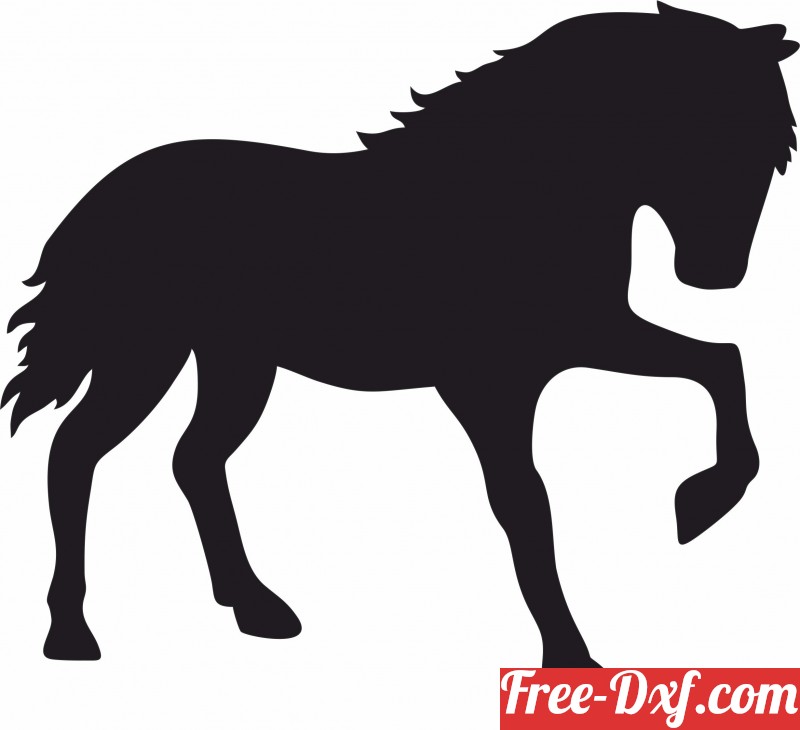 Download Horse clipart 7ifNV High quality free Dxf files, Svg, Cd