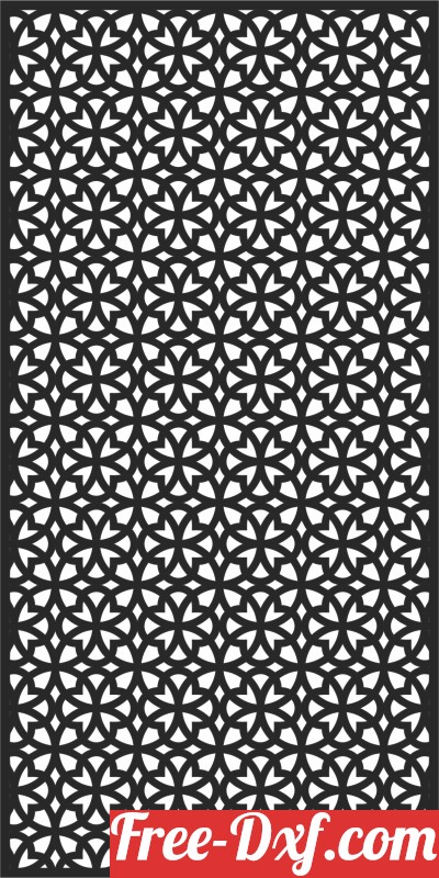 Download Door Decorative WALL 7znts High quality free Dxf files,