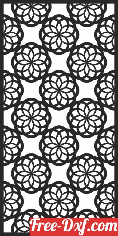 Download pattern SCREEN pattern WALL 83LK3 High quality free D