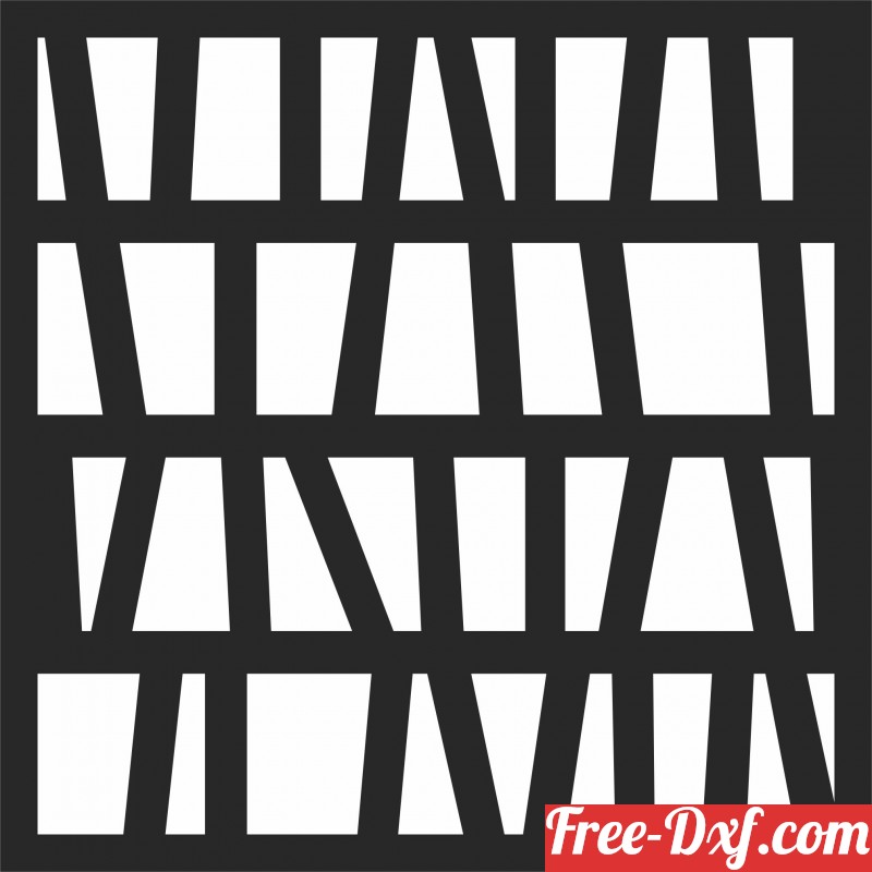 Download Screen Wall DECORATIVE 8frtZ High quality free Dxf file