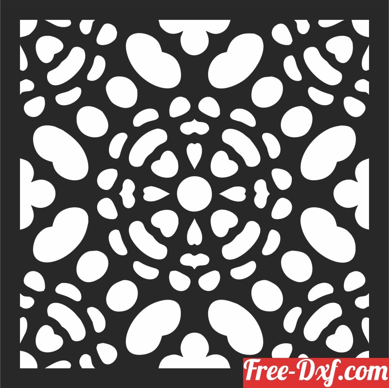 Download SCREEN Pattern SCREEN 90UPi High quality free Dxf fil