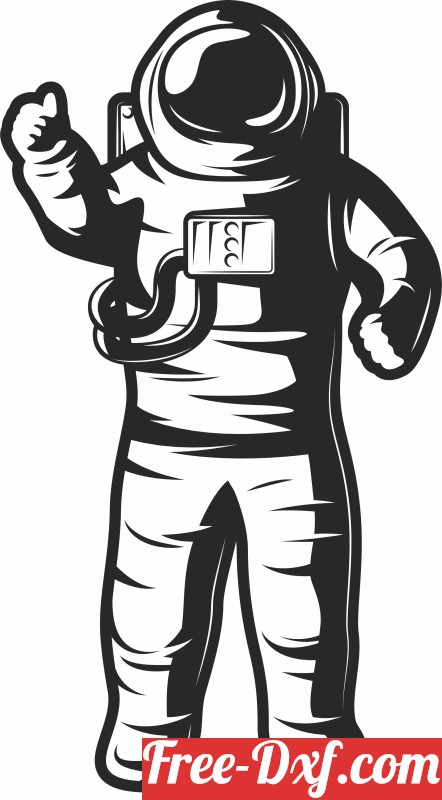 Download Astronaut clipart dxf AWrn6 High quality free