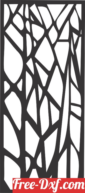 Download decorative panels for doors wall screen pattern dxf Akkt