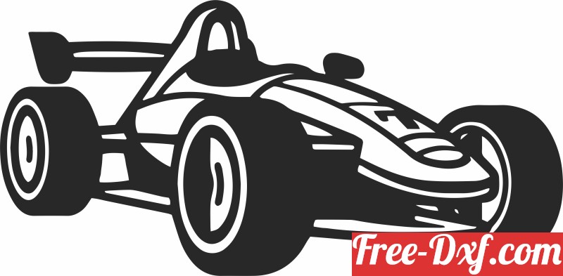 Download Formula One racing car AkoTP High quality free Dxf files