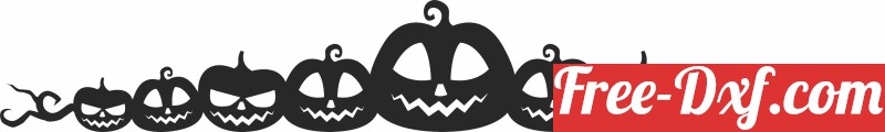 Download Halloween pumpkins clipart Apivk High quality free Dxf f