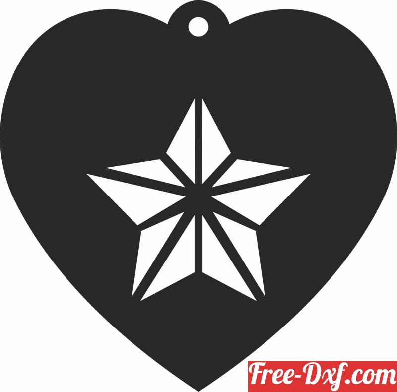 Download Heart arrows ornament BF0dc High quality free Dxf files,