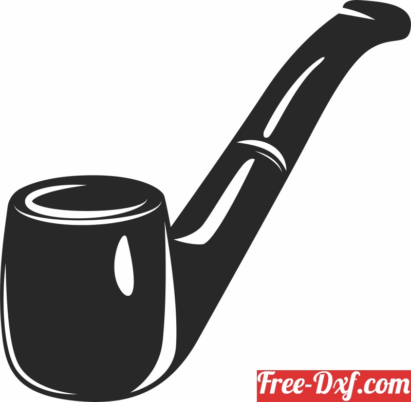 Download Pipe silhouette retro BURxH High quality free Dxf files,