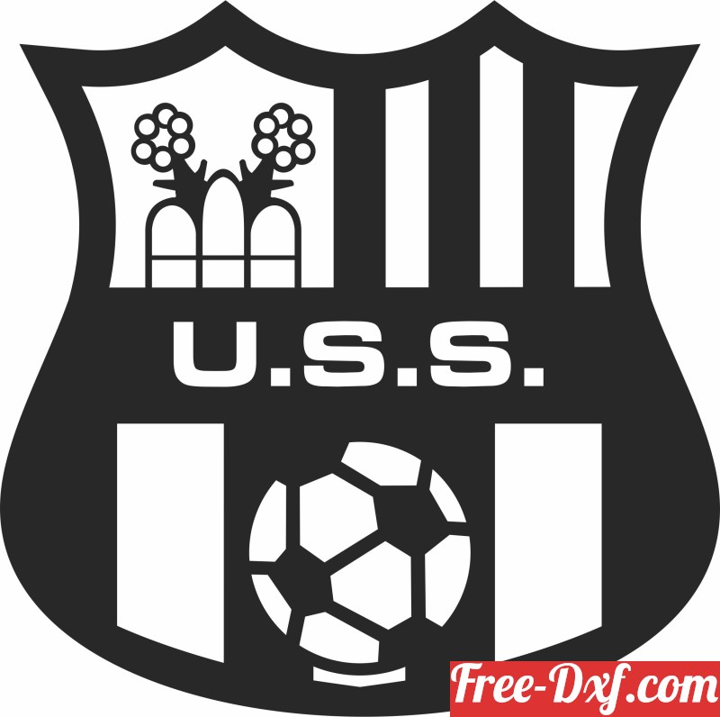 Download US Sass Uolo Calcio FC Italy logo dxf Bpk8k High quality
