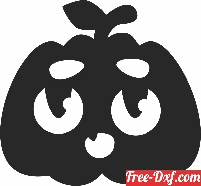 Download happy pumpkin halloween CBMvO High quality free Dxf file
