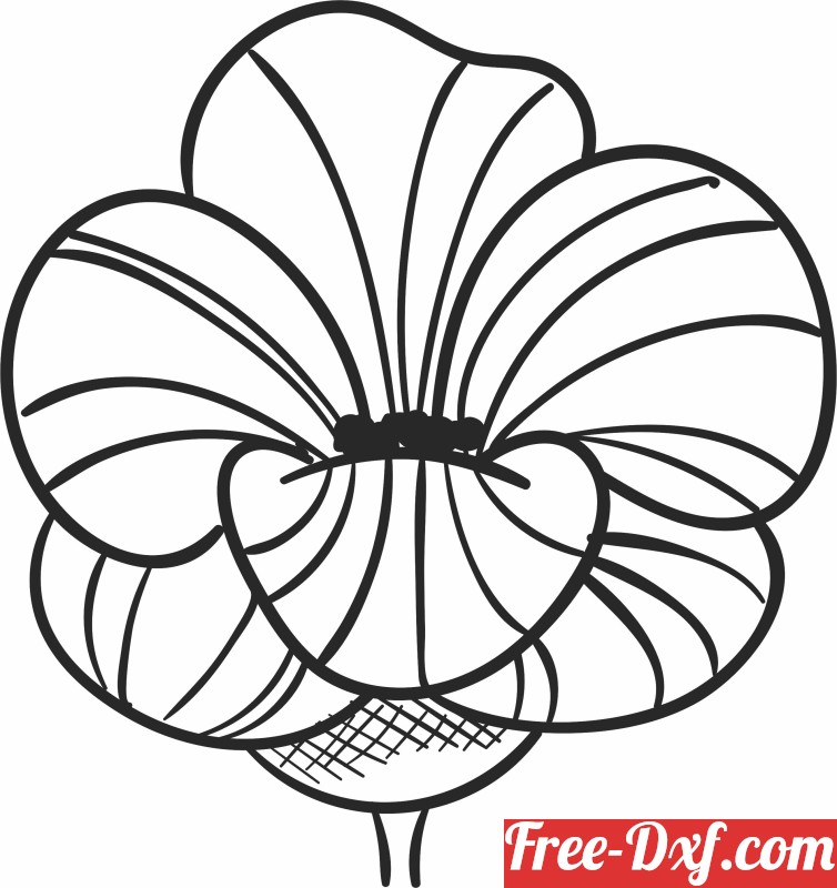 Download Decorative Flower art dxf COHxu High quality free