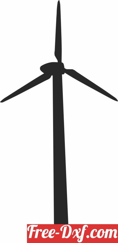 Download Wind Turbine Clipart dxf ChPPb High quality free