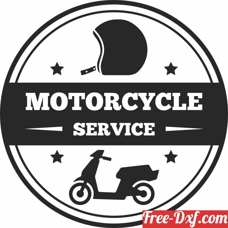 Download motorcycle service logo cdr DAiSP High quality free