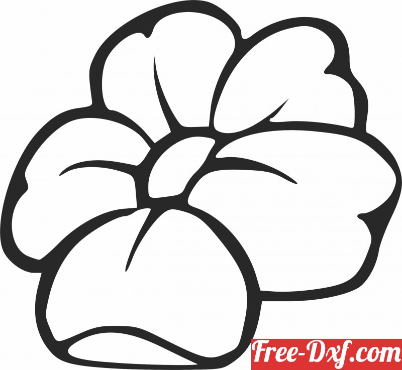 Download Floral flowers clipart dxf DIuNM High quality free