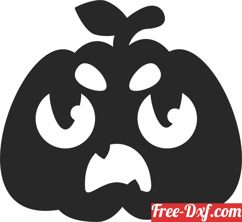 Download pumpkin halloween DWkoc High quality free Dxf files, Svg