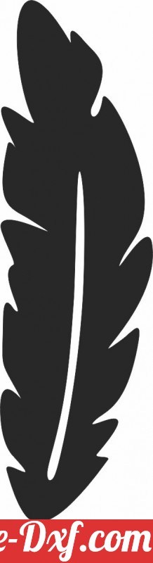 Download Feather decor sign dxf Dhas6 High quality free