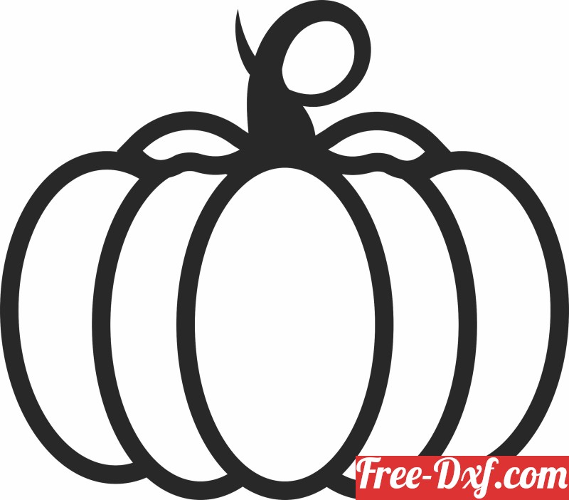 Download pumpkin halloween clipart DrM22 High quality free Dxf fi
