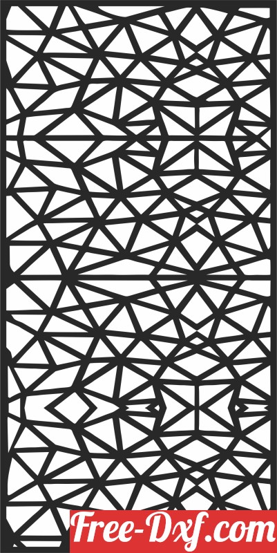Download pattern WALL Pattern EDgk8 High quality free Dxf files,