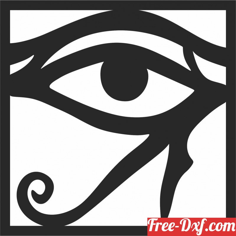 Download eye cameo esoteric Eplv3 High quality free Dxf files, Sv