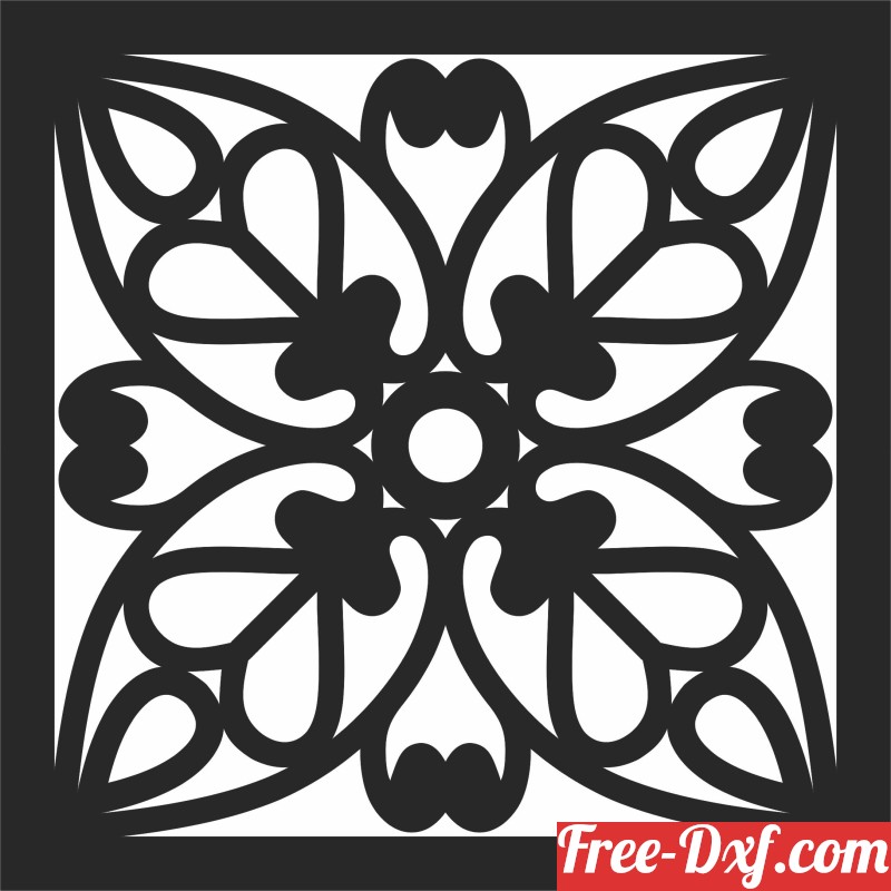 Download decorative pattern square wall panel F1krc High quality