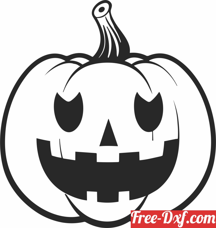 Download Pumpkin halloween cliparts GfQtn High quality free Dxf f