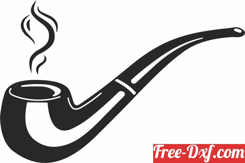 Download smoking pipe cliparts Ia6UC High quality free Dxf files,