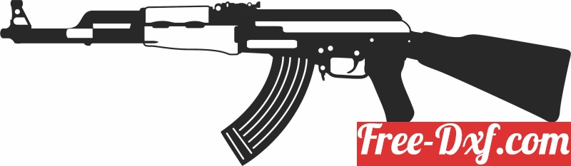 Download weapon Gun clipart IhZGf High quality free Dxf files, Sv