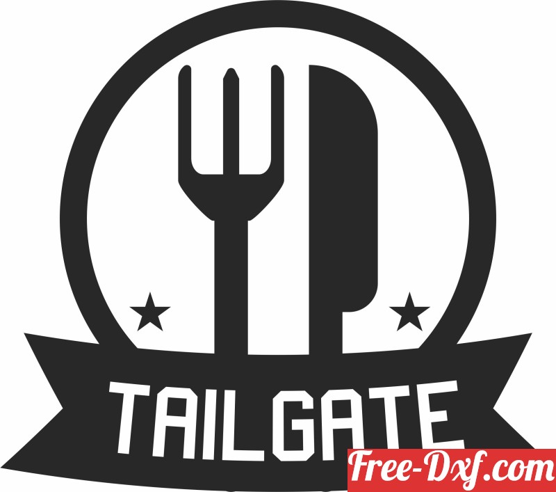 Download tailgate sign dxf JdAl2 High quality free