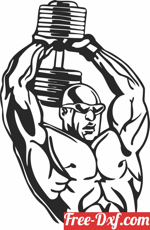 Download tricep muscle bodybuilding wokouts clipart dxf JdYhy Hig