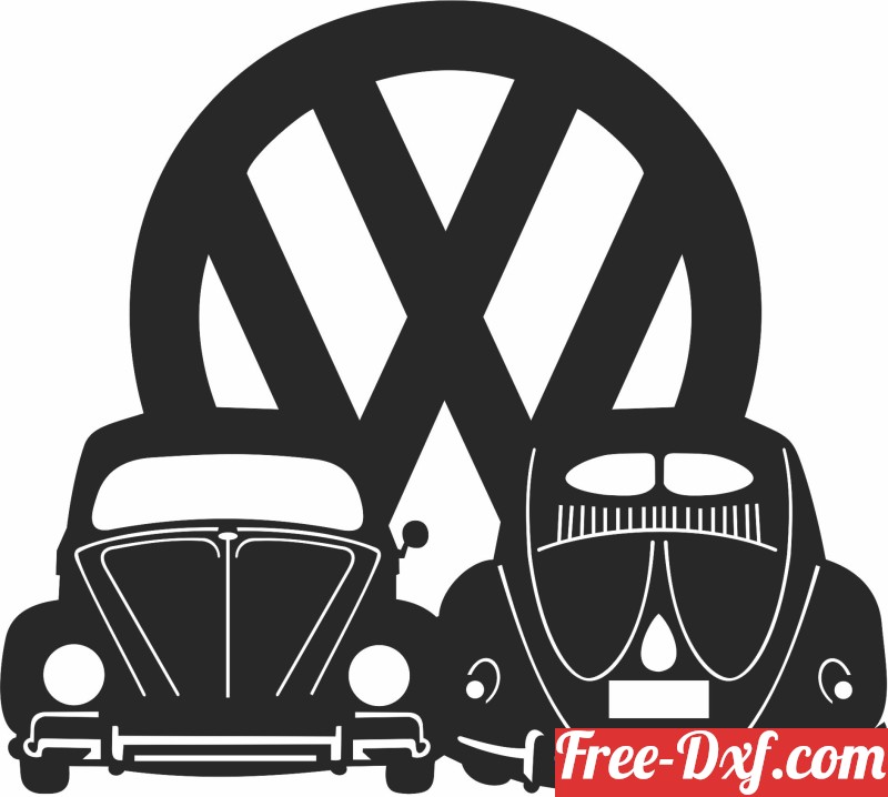 Download volkswagen vintage cars K0yov High quality free Dxf file