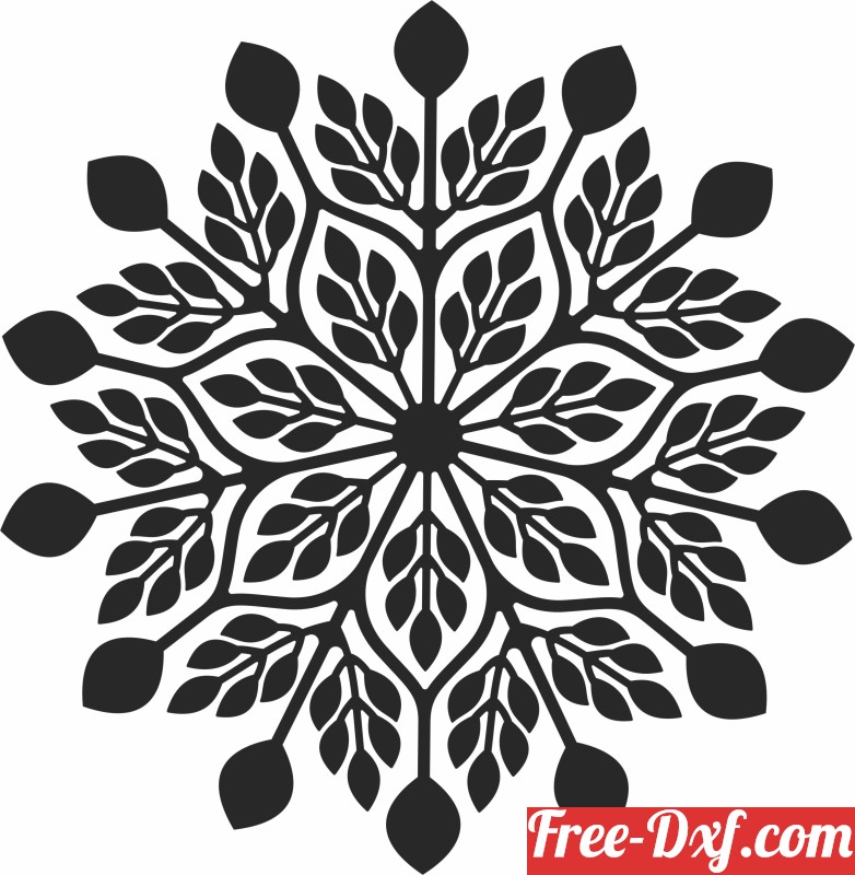 Download mandala wall sign KDKDM High quality free Dxf files, Svg