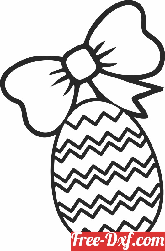 Download Easter egg clipart KGxCg High quality free Dxf files, Sv