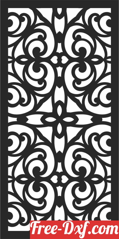 Download DECORATIVE WALL PATTERN DOOR pattern KP2Je High qualit