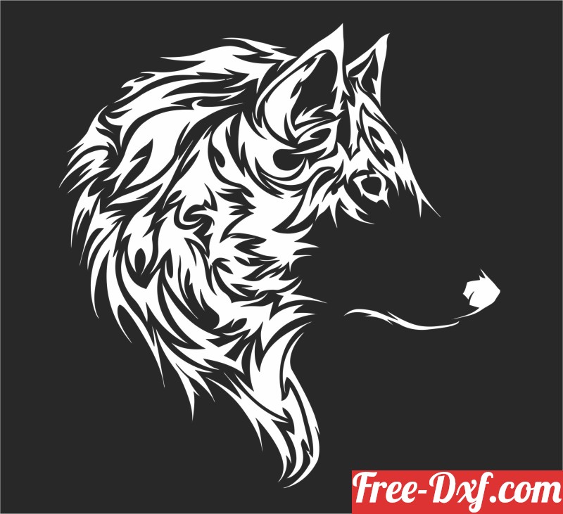 Download wolf wall art KeeTS High quality free Dxf files, Svg, Cd