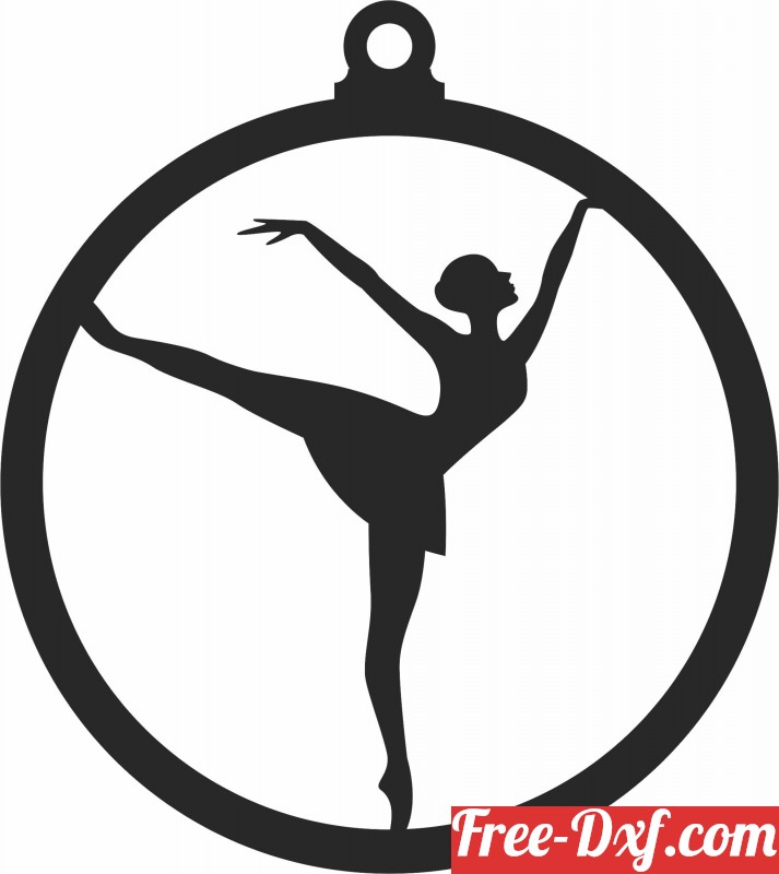 Download ornament ballett dance LL4K2 High quality free Dxf files