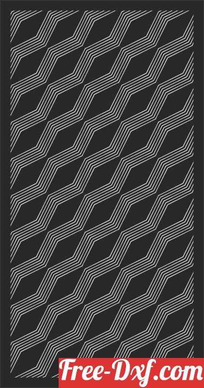 Download geometric pattern decorative wall screen dxf LTnx3 High