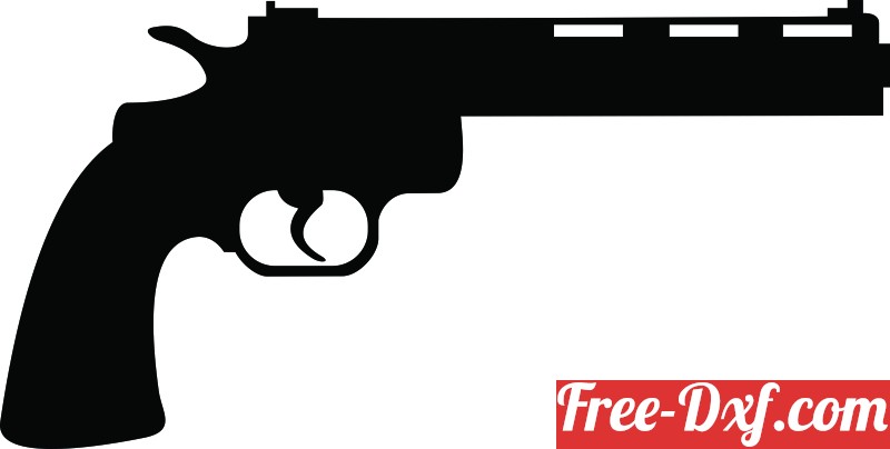 Wheel Gun Revolvers DXF Files For CNC Routers, Lasers, And, 50% OFF