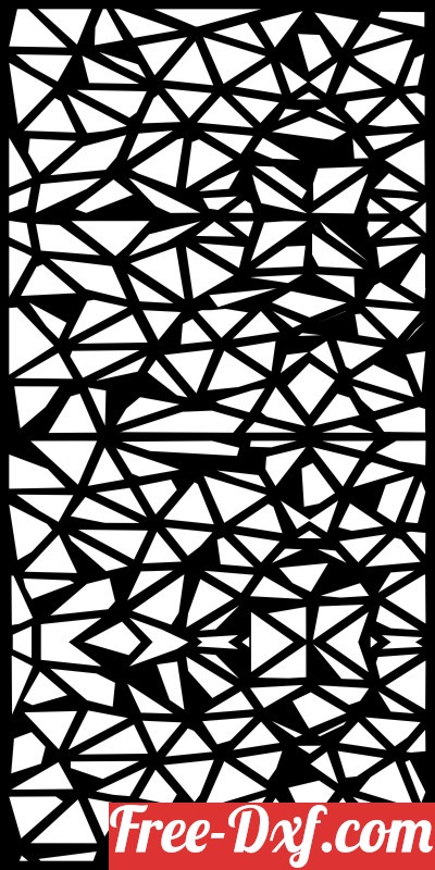Download Decorative pattern wall Screens Panel for doors svg MBU4
